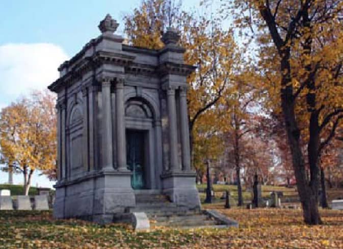 Aaron French mausoleum | Allegheny Cemetery | Western Pennsylvania ...